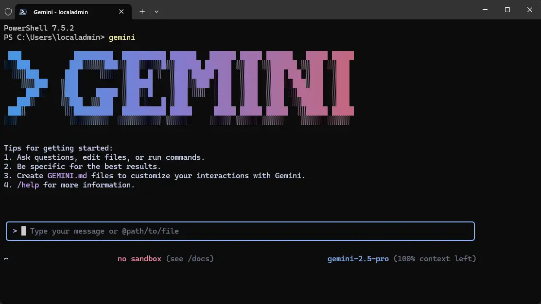 Учебное пособие по Google Gemini CLI: как установить и использовать его через CometAPI ...
